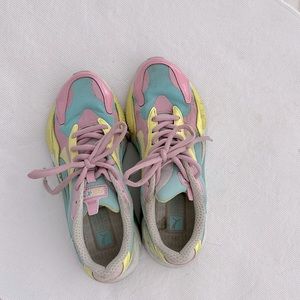 Puma | Shoes | Puma Rsx Running Pastel Loveshackfancy Sneakers Pink ...